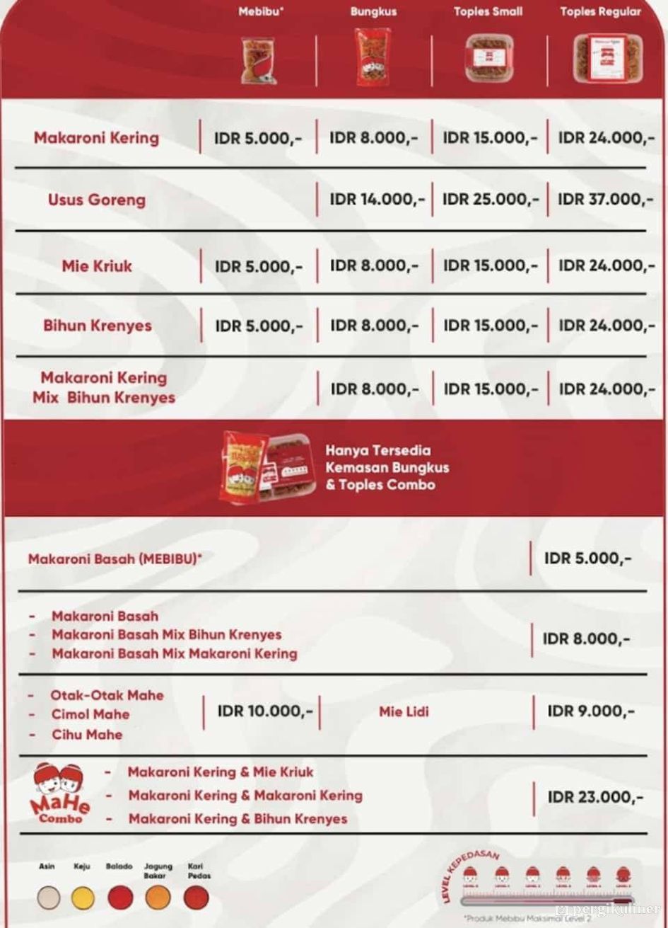 Selalu diperbarui! Menu Makaroni Ngehe, Karawaci, Tangerang