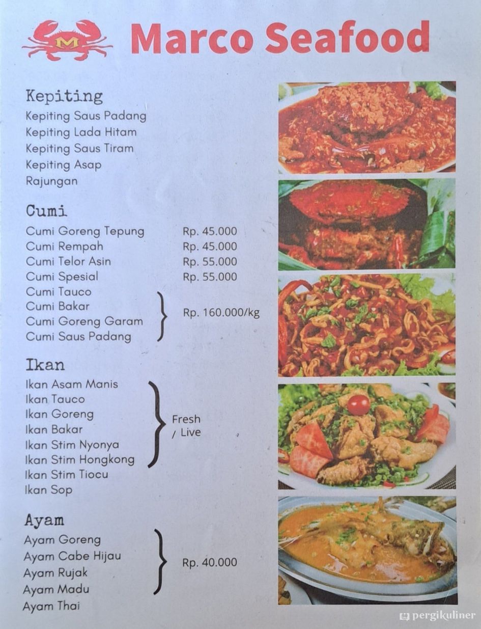 Marco seafood store