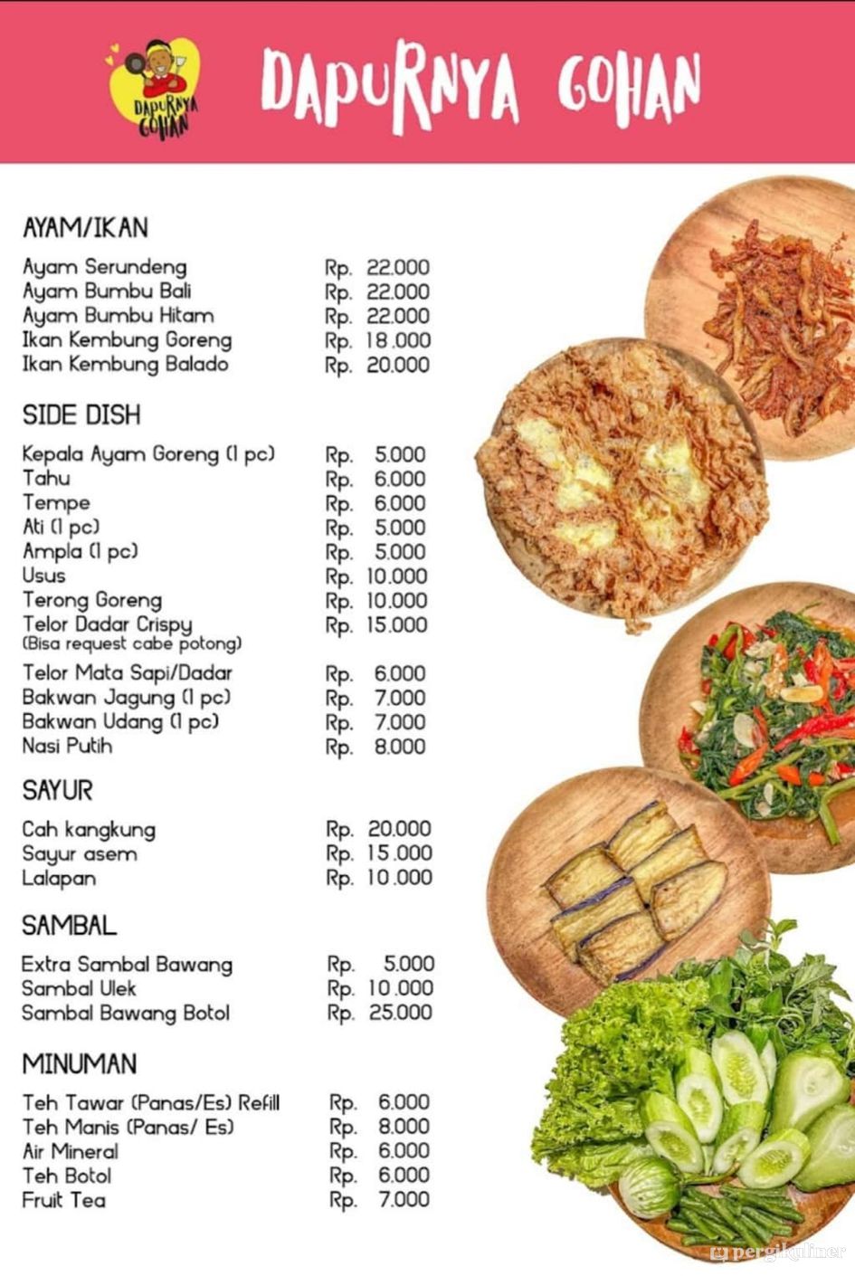 Selalu Diperbarui Menu Dapurnya Gohan Gading Serpong Tangerang