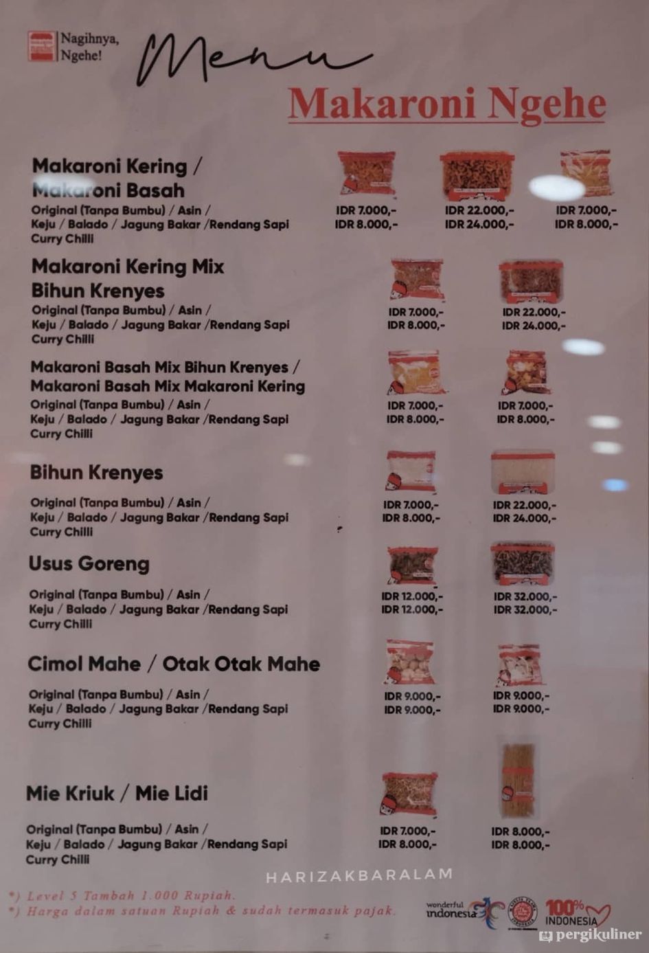 Selalu diperbarui! Menu Makaroni Ngehe, Grogol