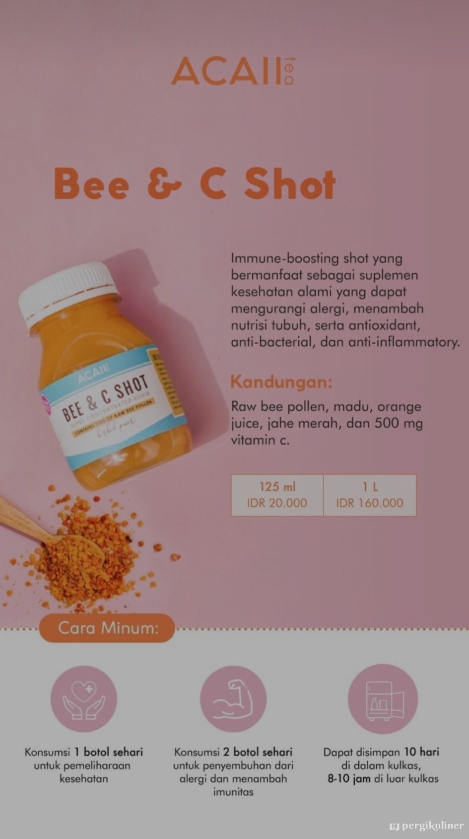 Selalu Diperbarui Menu Acaii Tea Senopati